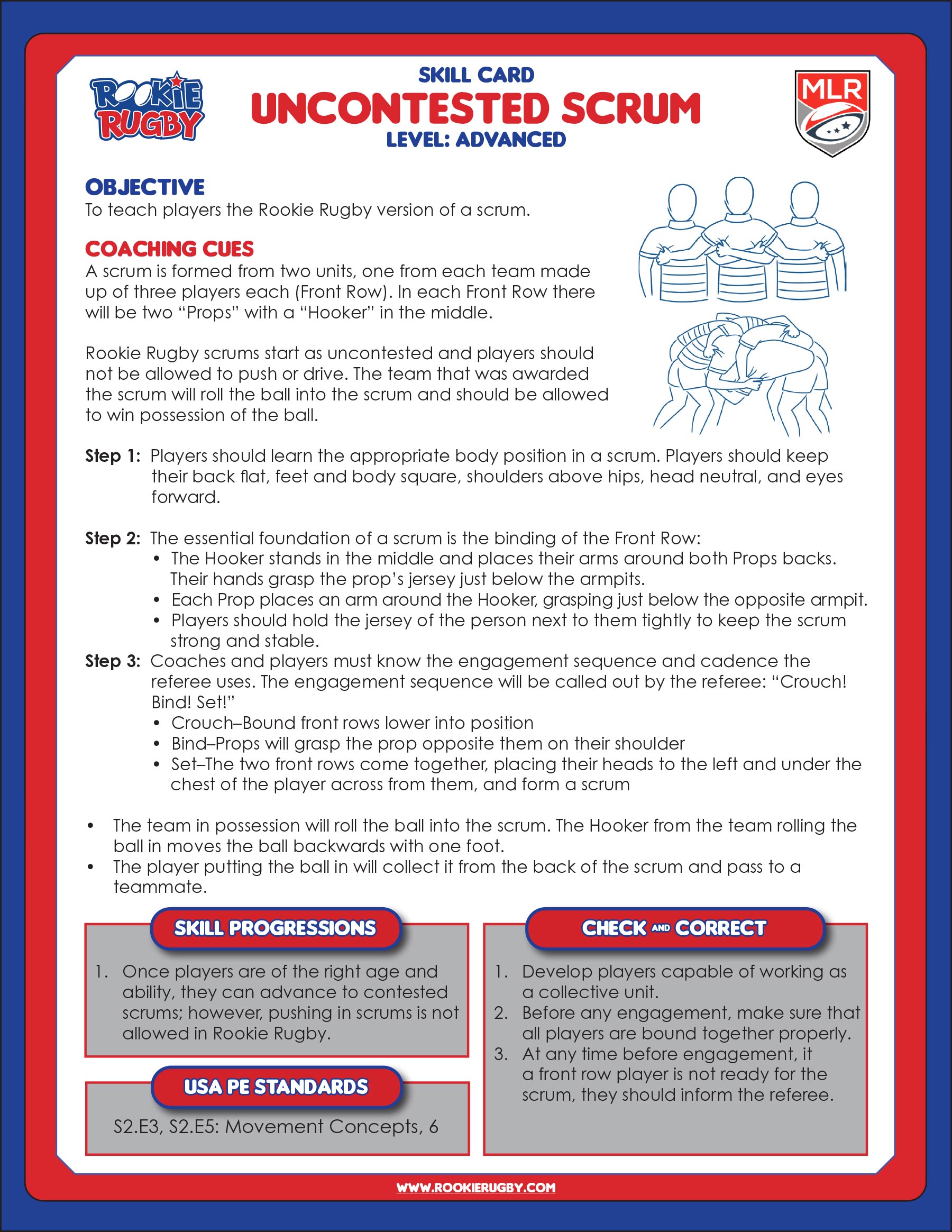 Uncontested Scrum - Imagine Rugby